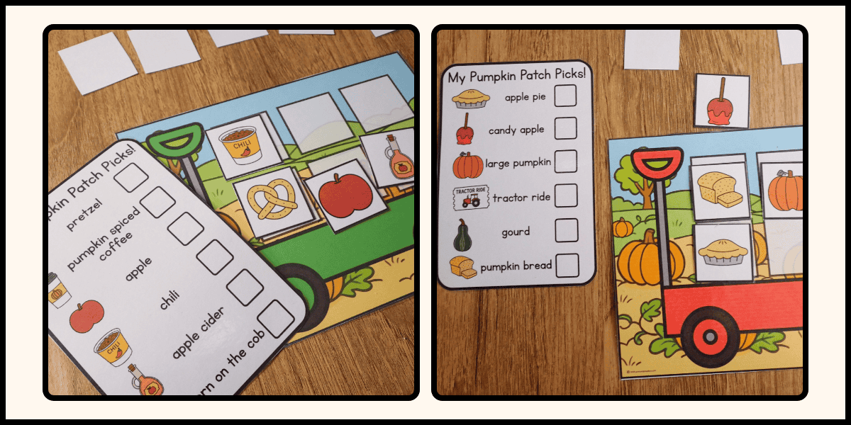 Fun Pumpkin Patch Game For Kids easy,printable fall activity
